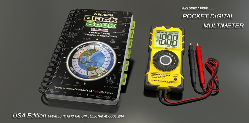 Electrical Black Book: No.1 Portable Electrical Reference Book for ...